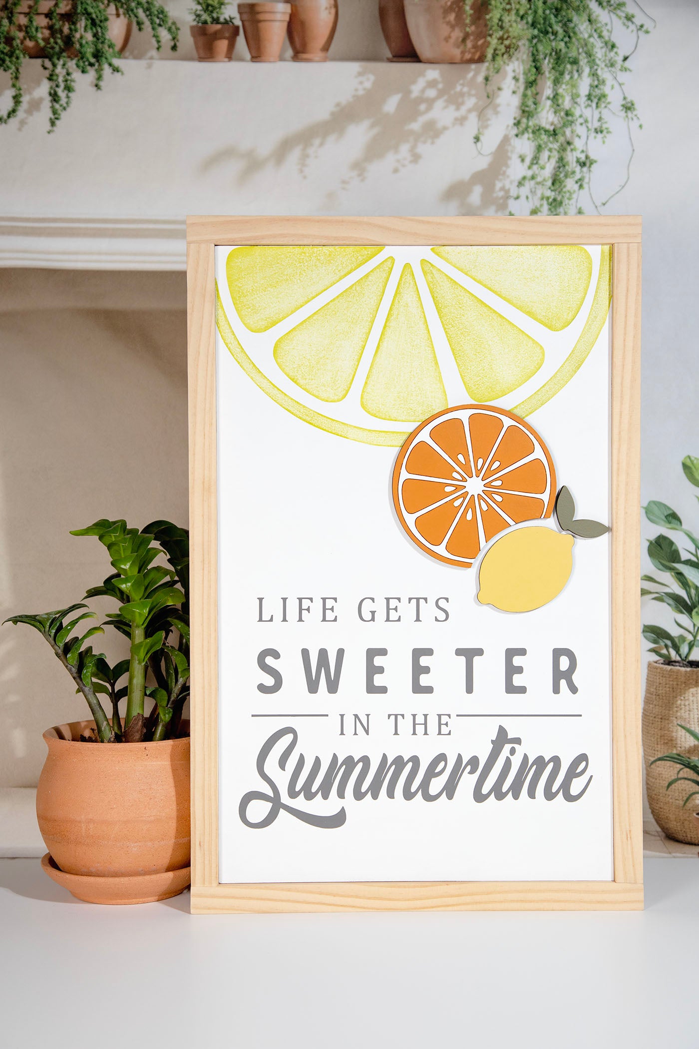 Life Gets Sweeter In The Summertime Wood Sign 12x19 – The Tipsy Anvil Co.