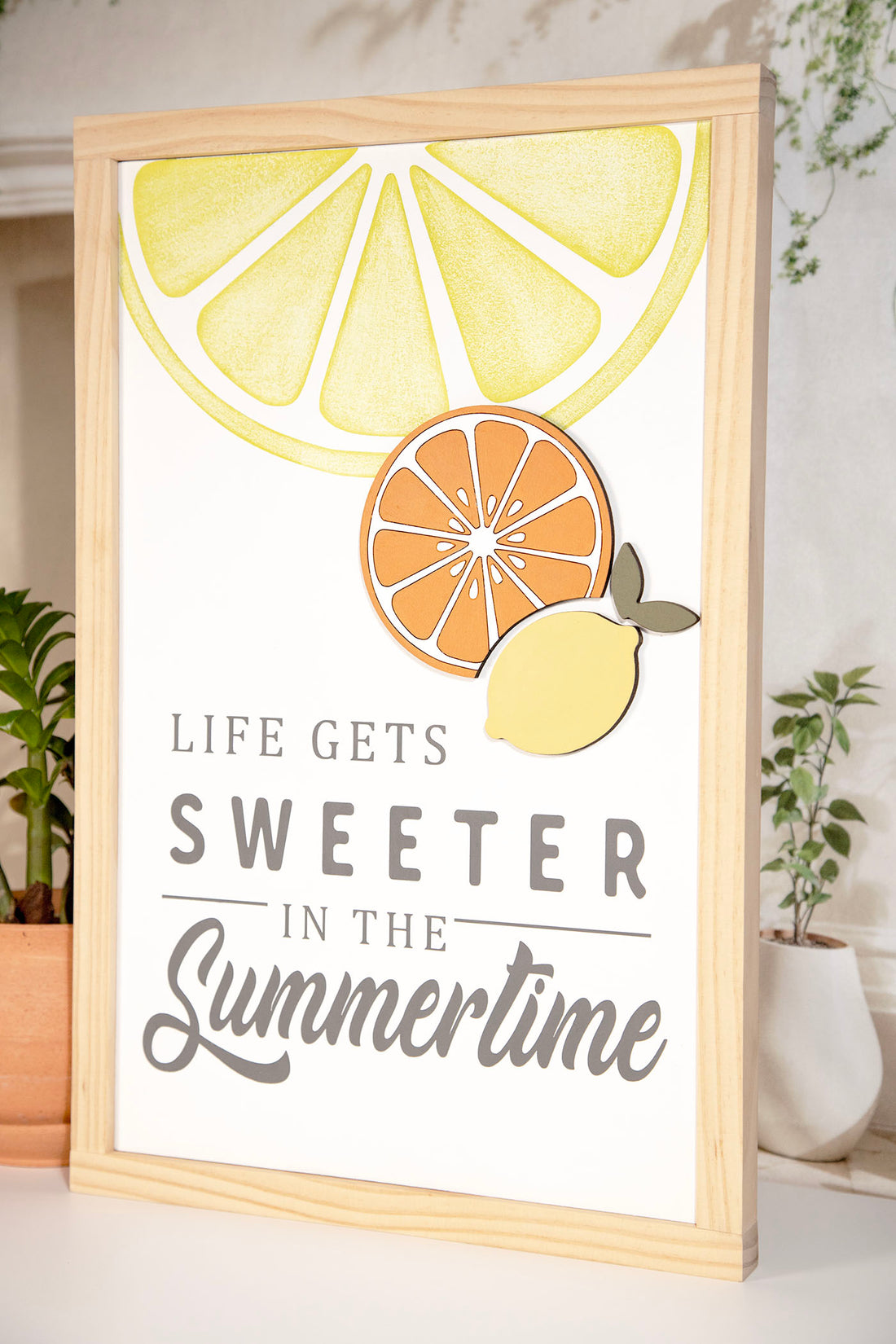 Life Gets Sweeter In The Summertime Wood Sign 12x19 – The Tipsy Anvil Co.