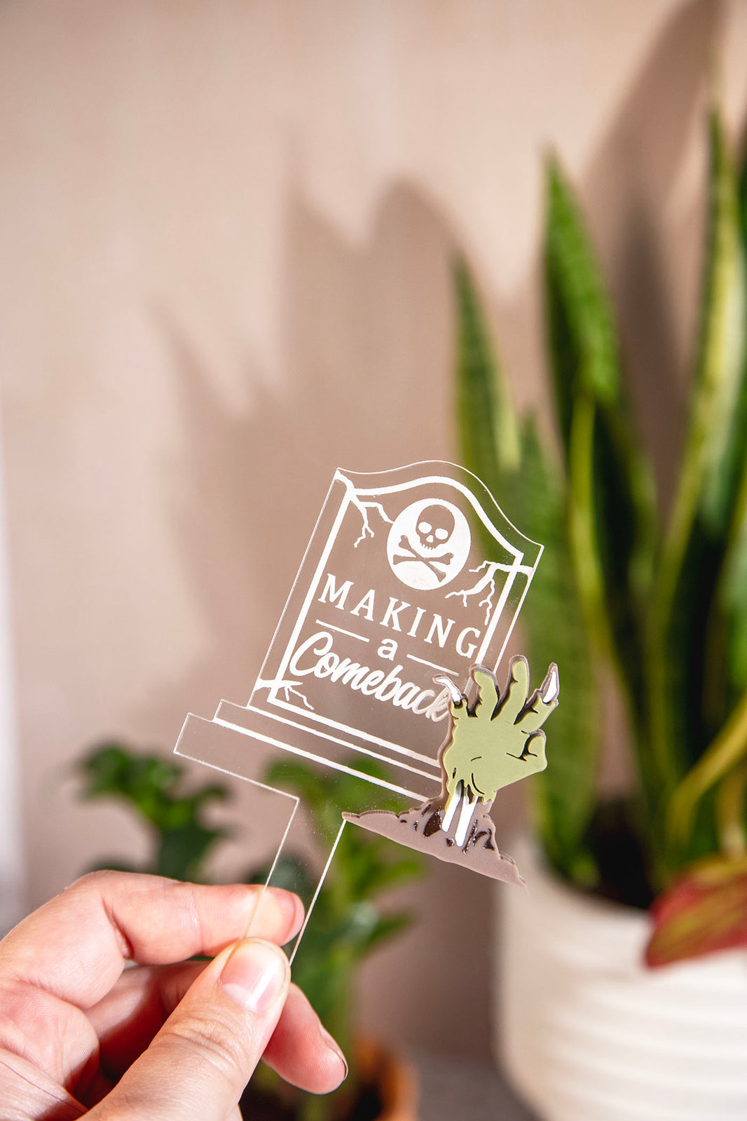 Acrylic Plant Stakes – The Tipsy Anvil Co.