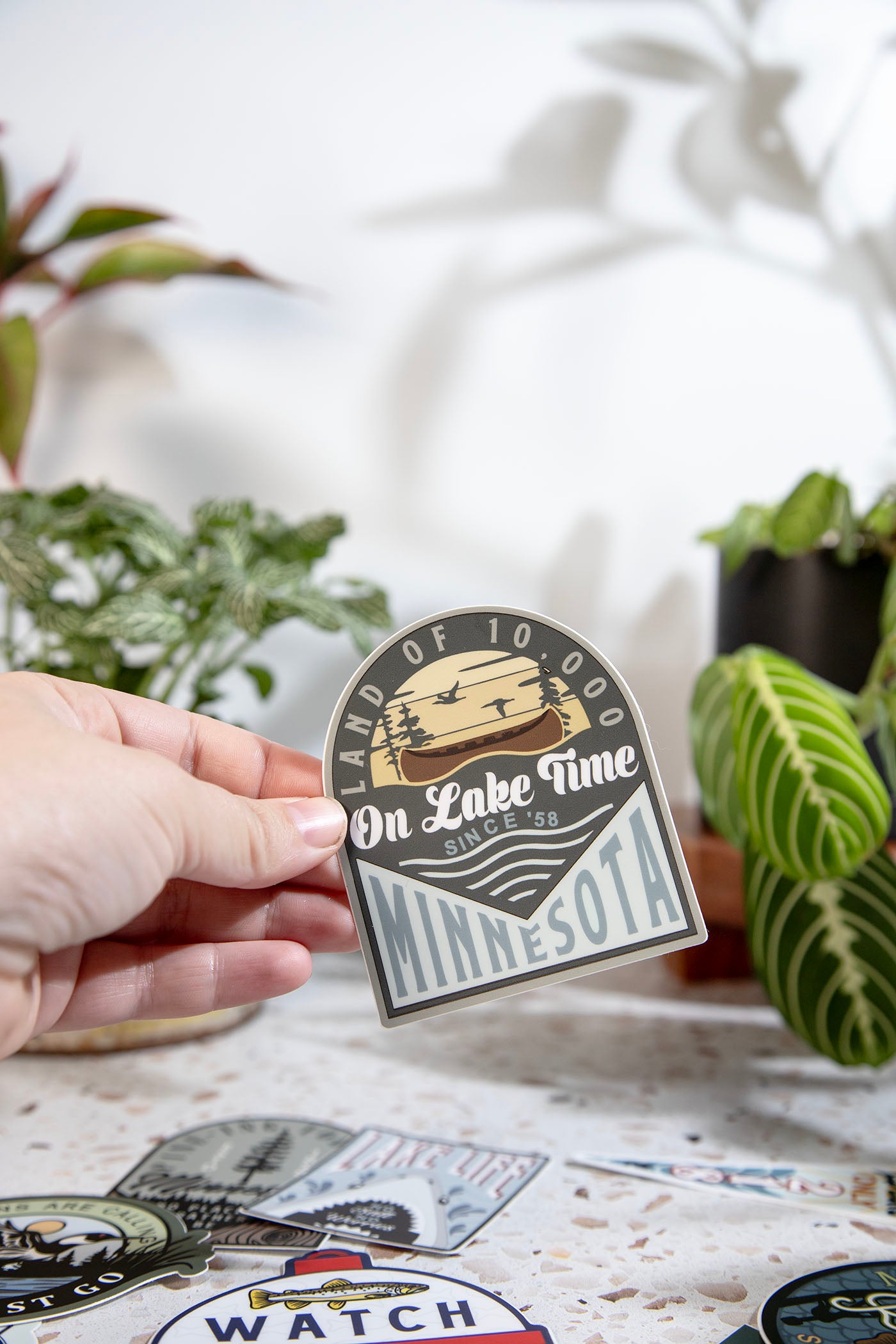 On Lake Time MN Sticker – The Tipsy Anvil Co.