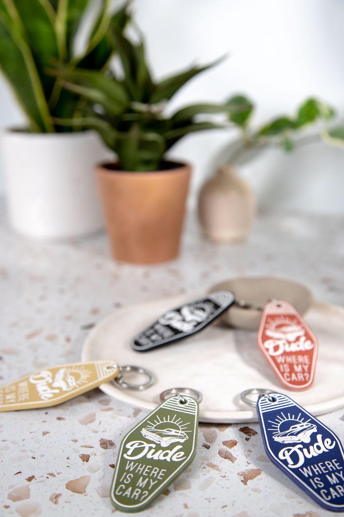 Dude, Where is my Car Acrylic Retro Keychain – The Tipsy Anvil Co.