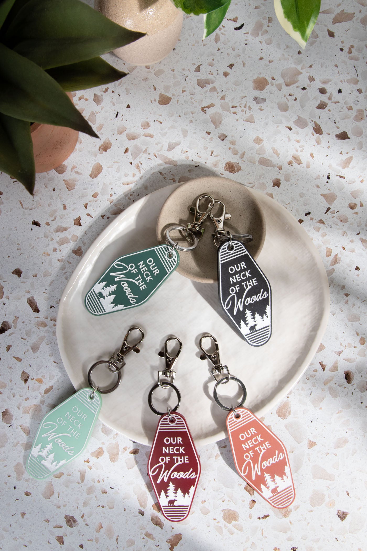 Our Neck Of Woods Minnesota Acrylic Retro Keychain – The Tipsy Anvil Co.
